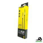 کابل AUX ریمکس مدل RL-L100 با طول 2 متری | فروشگاه اینترنتی هپتا